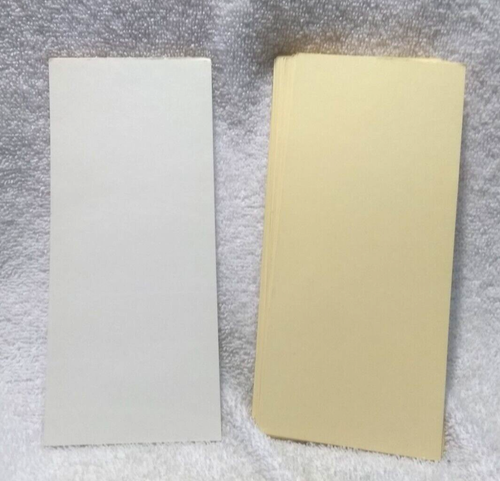 50 IBM Style Payroll Data Processing Punch Cards Blank New Condition ...