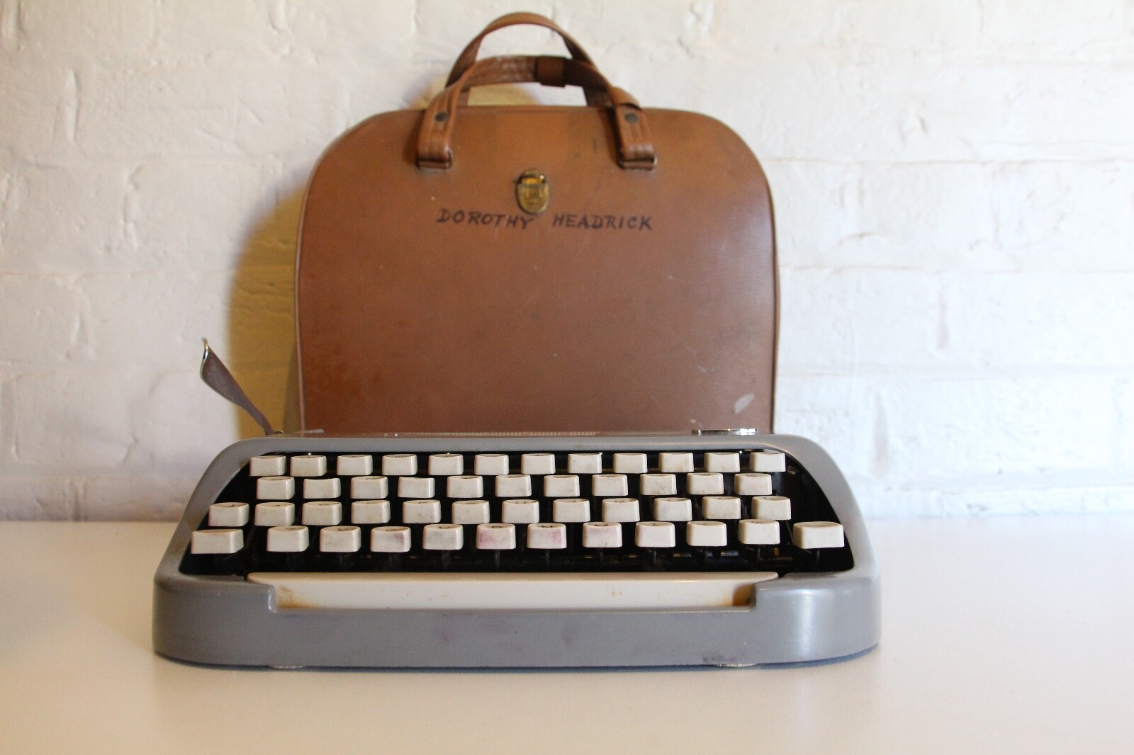 ROYAL ROYALITE Portable Typewriter - Manual - Original Royal Leather ...