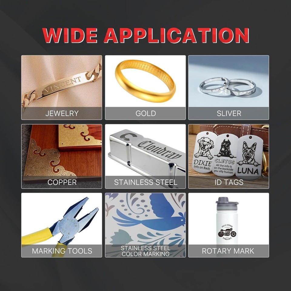 Cloudray 50W Raycus 60W JPT MOPA Fiber Laser Marking Machine Etsy DIY ...