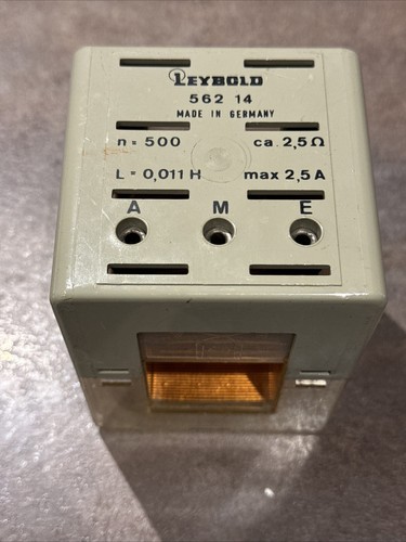 Leybold Spule 500 Windungen 562 14 Lehrmittel Lernmittel Physik | eBay.de