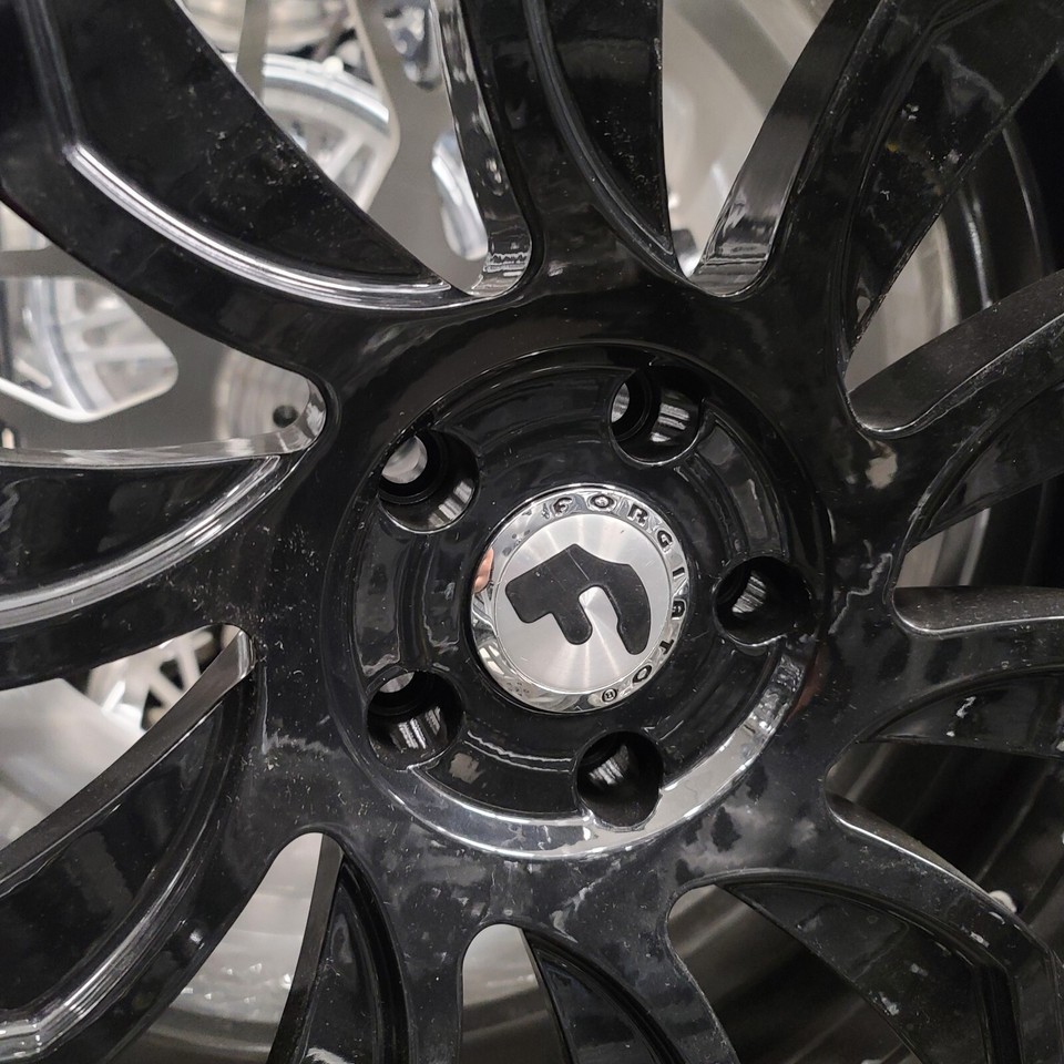 24" FORGIATO VILLAGI ECL 5X130 MBZ GWAGON G63 G-CLASS AMG G550 FORGIS ...