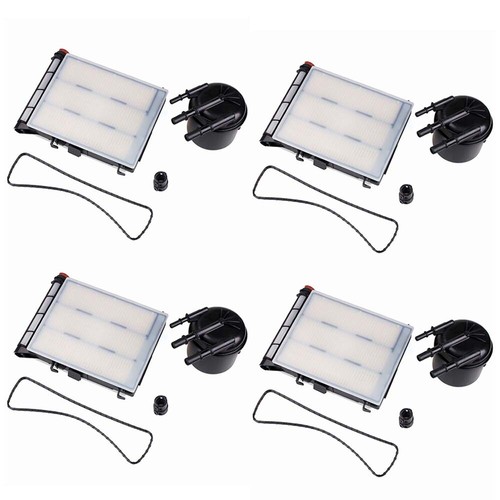 4 FD4624 Fuel/Water Filter Kit for 6.7L 2017-2019 Ford Powerstroke F250 ...