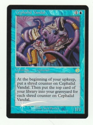 1x FOIL Cephalid Vandal EX Torment Mtg Magic 1x x1 | eBay
