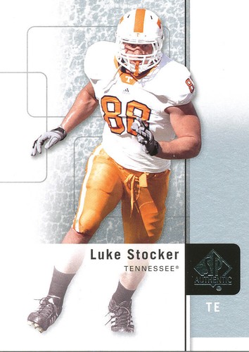 SP-AUTHENTIC Luke Stocker RC VOLS Tennessee VOLUNTEERS | eBay