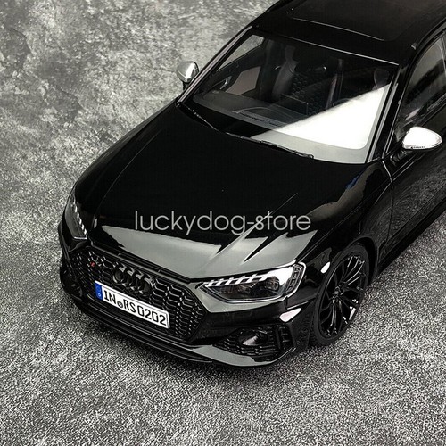 AUTOKOL 1/18 Scale AUDI RS4 (B9) Avant 2022 Black Diecast Car Model Toy ...