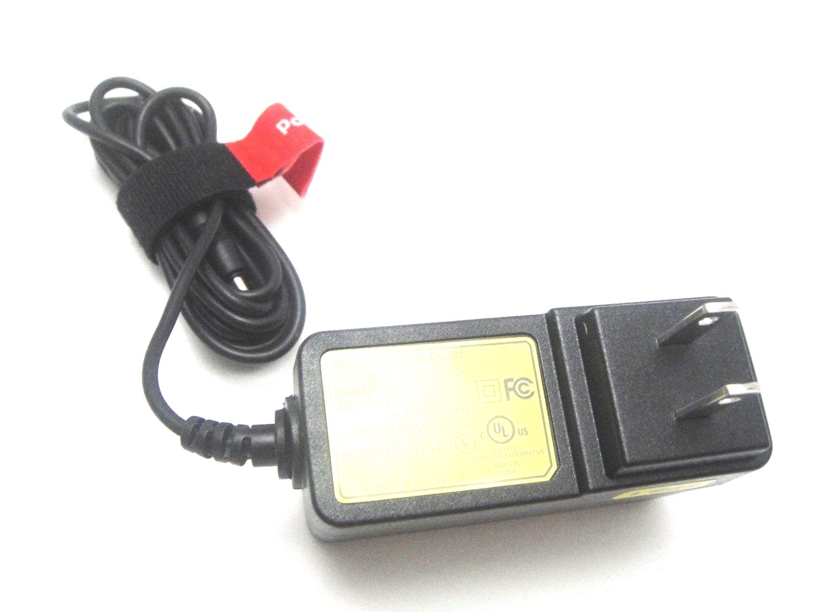 Ampower AC Power Adapter AAI-01 Input:100~127 VAC : Output:5V / 1.5A ...