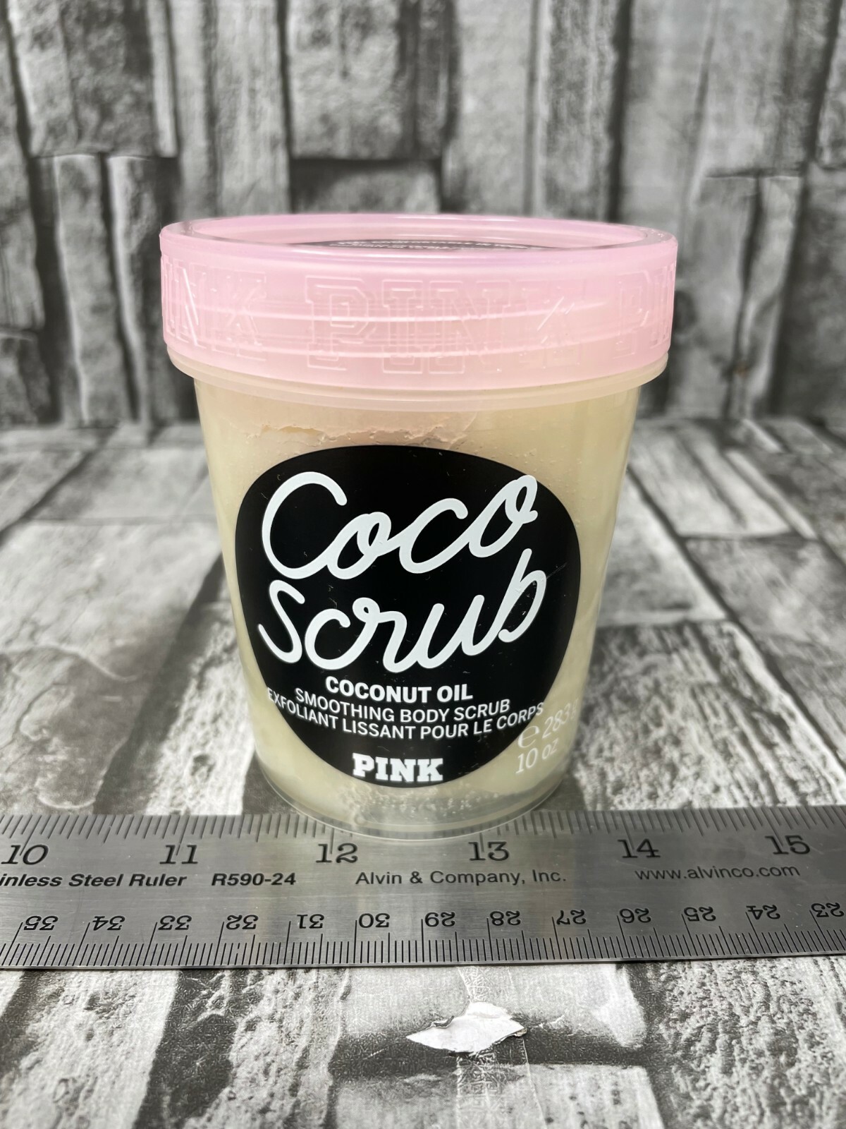 Victoria's Secret PINK Coco Scrub Coconut oil Smoothing Body Scrub 10oz ...