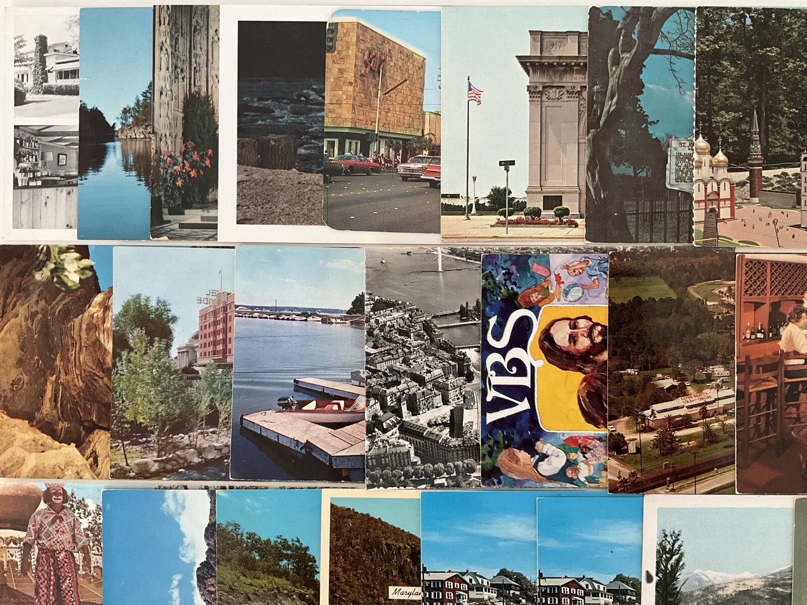 Lot of 100+ Vintage Postcards From 1960s-1990s | eBay