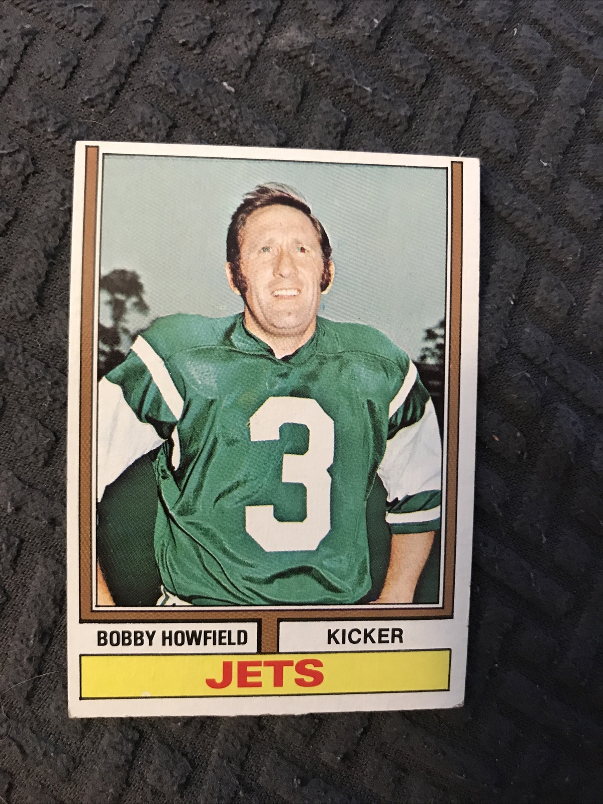 1974 TOPPS #41 BOBBY HOWFIELD NY JETS (a) | eBay