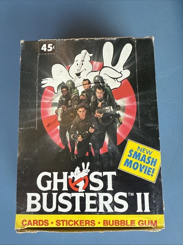 Ghostbusters 2 Topps Trading Cards Full Box of 36 Packs Vintage 1989 | eBay