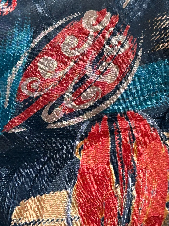 Pierre Cardin Necktie Blue With Abstract Print 100% Polyester Made In ...