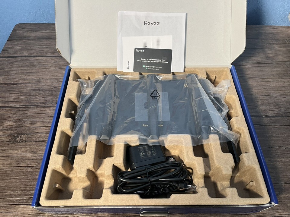 Reyee Dual Band Wi-Fi 6 Router AX3000 (RG-E4) - 3000 SqFt, Coverage ...