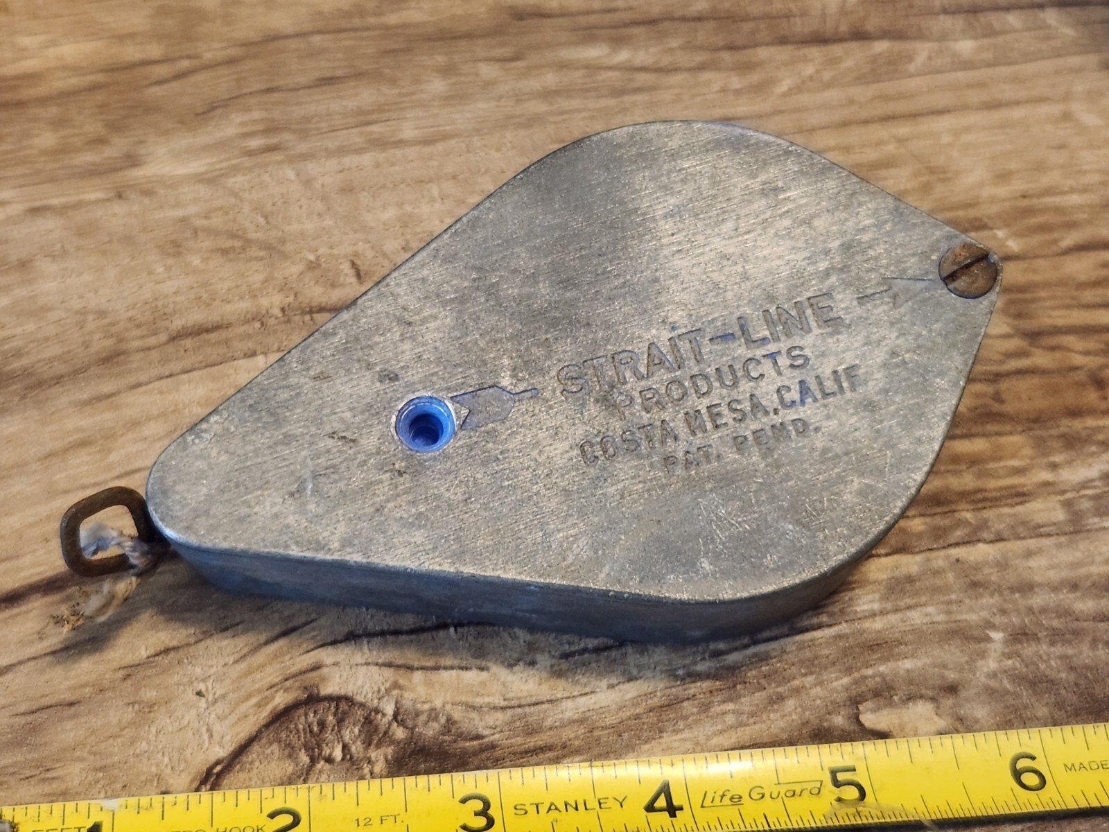 Vintage Metal Chalk Line / Straight-Line Products, Costa Resa, Calif | eBay