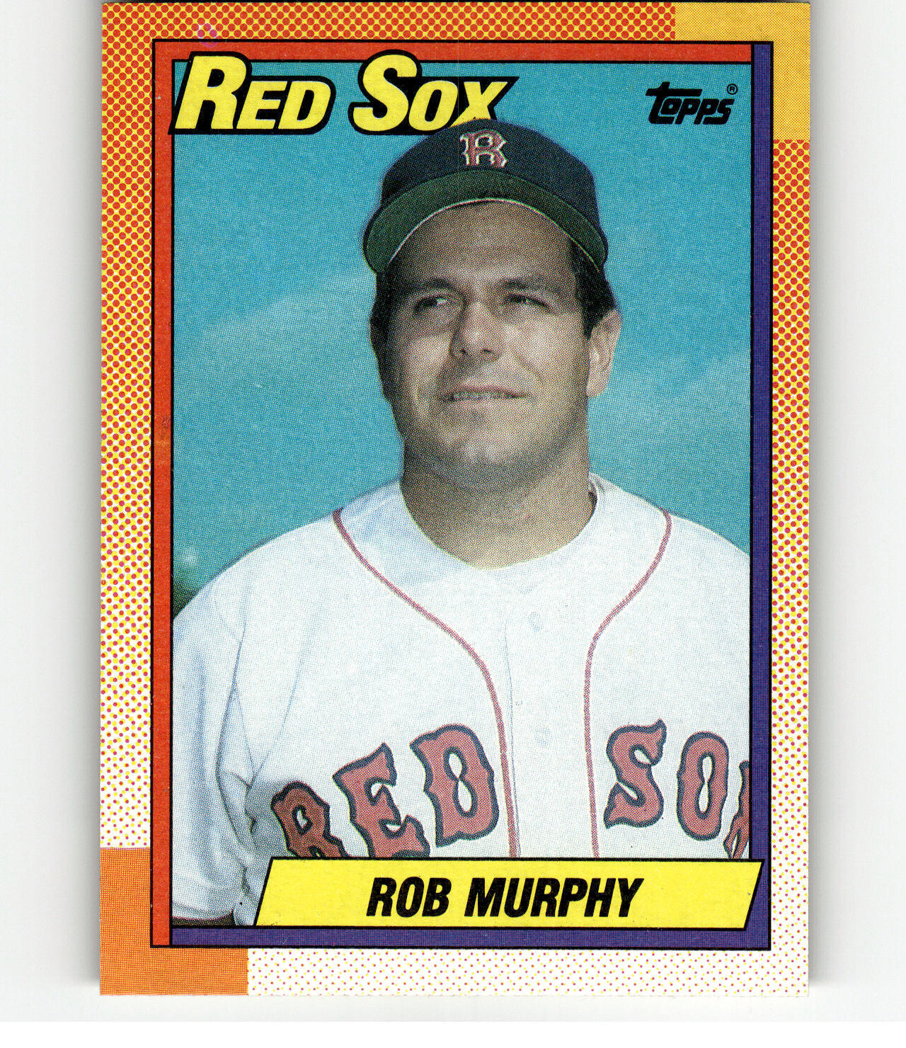 1990 Topps 268 Rob Murphy Boston Red Sox | eBay