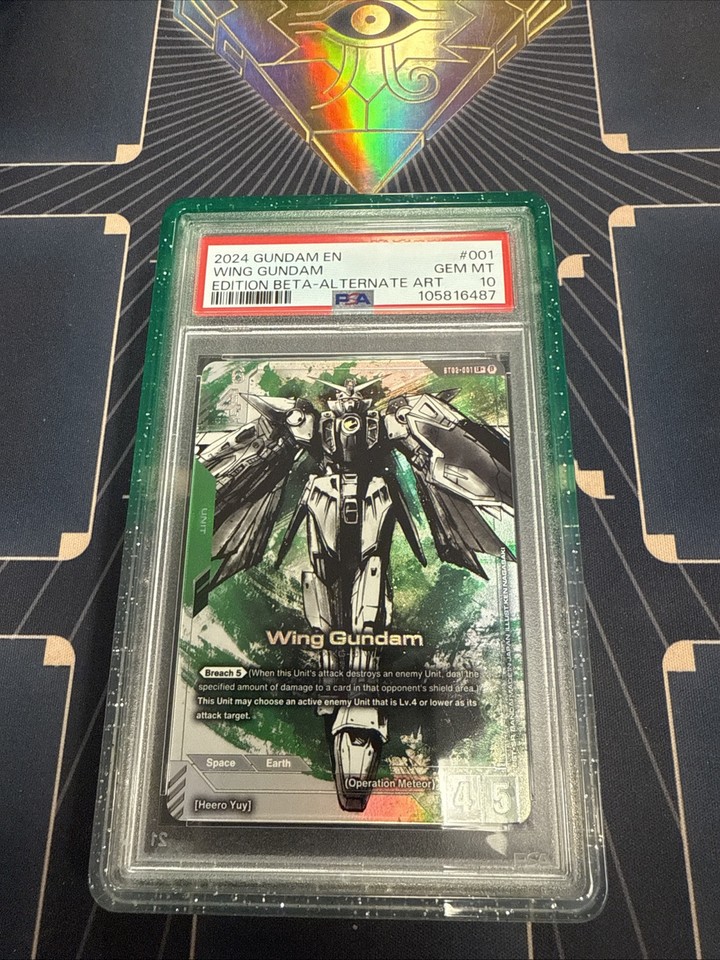 2024 Gundam Beta Wing Gundam Alternative Art Psa 10 Gem Mt | eBay