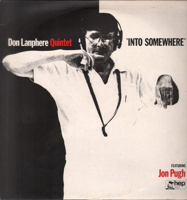 Don Lanphere Quintet Into Somewhere LP vinyl UK Hep 1984 Has library ...