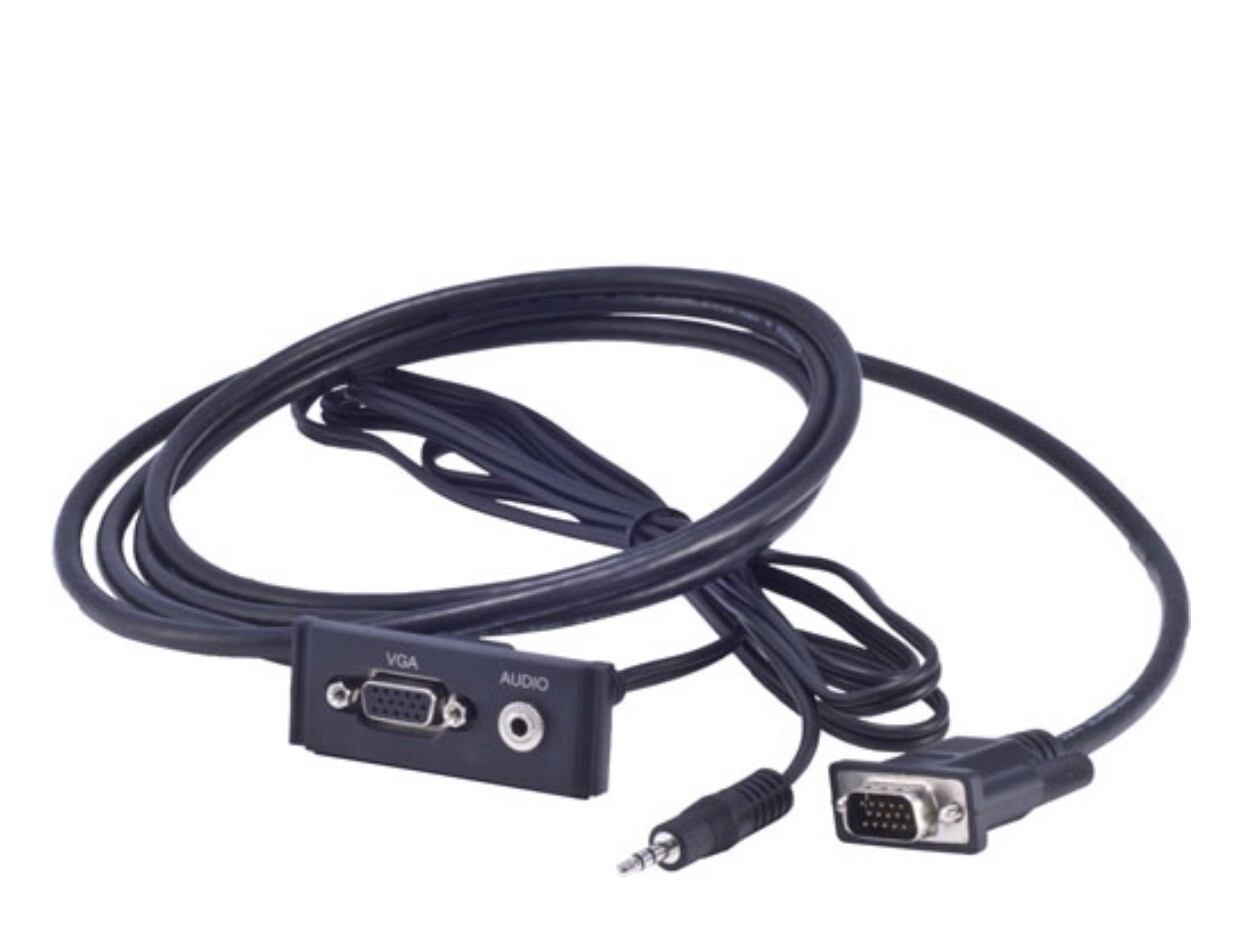 AMX HydraPort HPX-AV102-RGB+A - video / audio cable - VGA / audio - 2 m ...