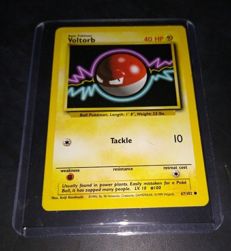 1999 Original Set 1st Generation Voltorb Pokemon Card | eBay
