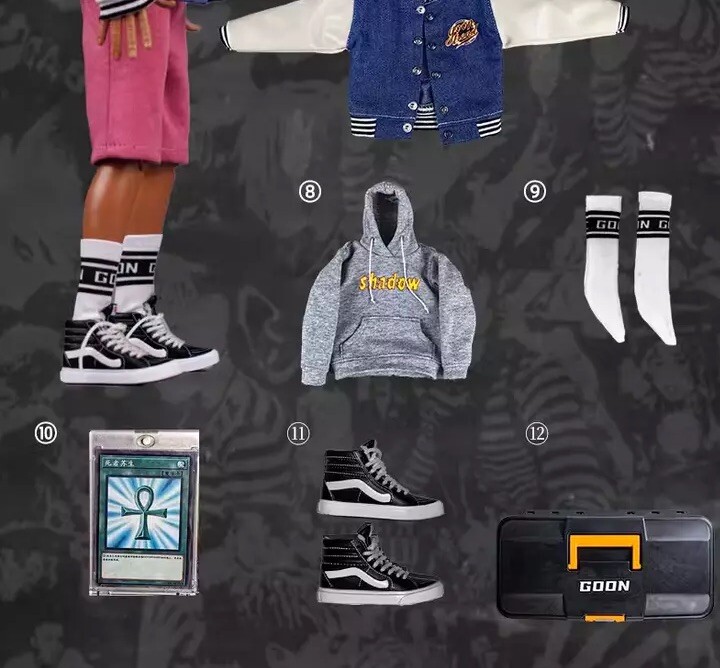 RIP XXXTENTACION rap caitjus jack 12 Inch Action Figure Set 1/6 action ...