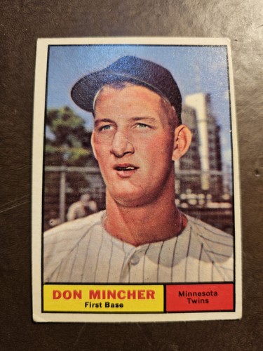 1961 Topps - #336 Don Mincher Minnesota Twins VG | eBay