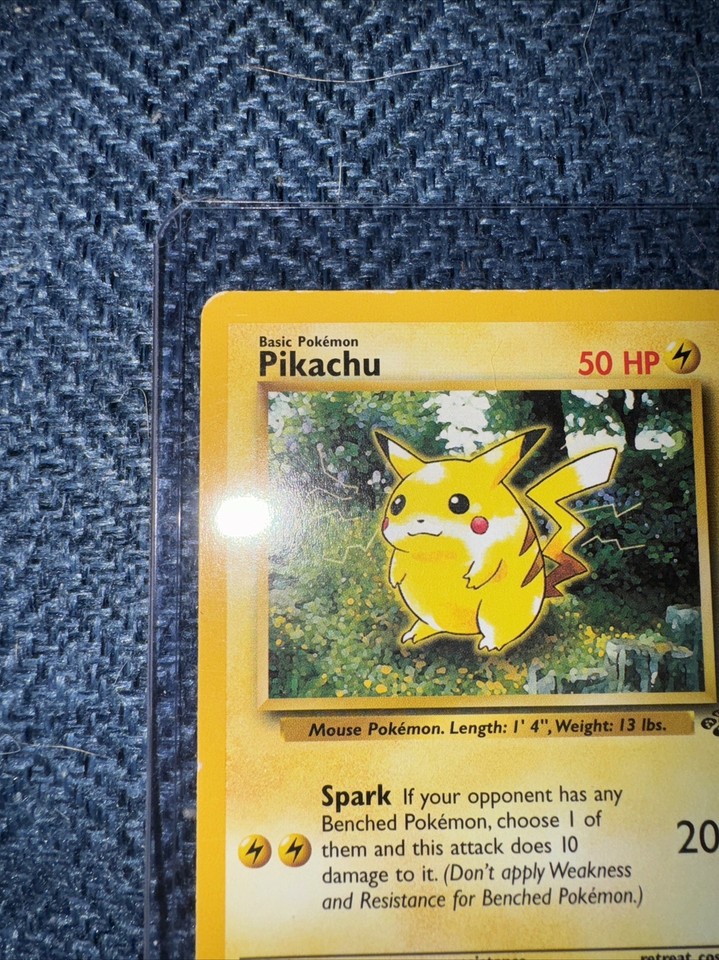 1995 Pikachu Pokemon Card 60/64 Never Played Mint Condition | eBay