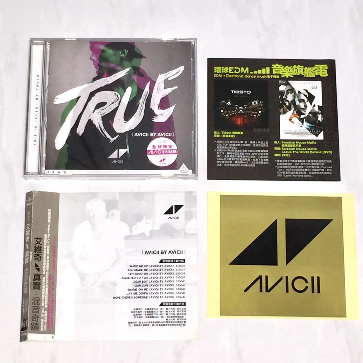 True Avicii Album Cover