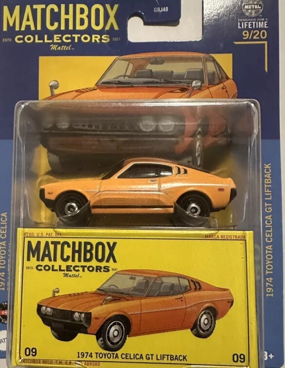 RARE 2024 Matchbox Collectors 1974 Toyota Celica GT Liftback Scale 1/64 ...