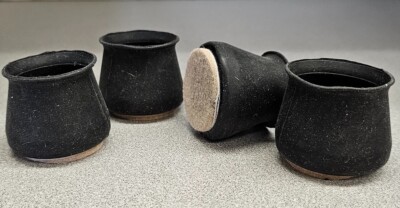 Furniture Leg Protective Cups, Pkg of 22, Black | eBay