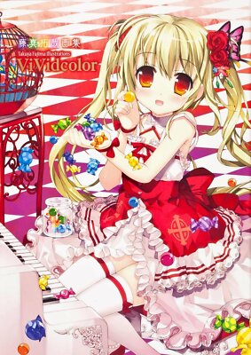 Takuya Fujima Illustrations Vividcolor Manga Anime Game Art Collection ...