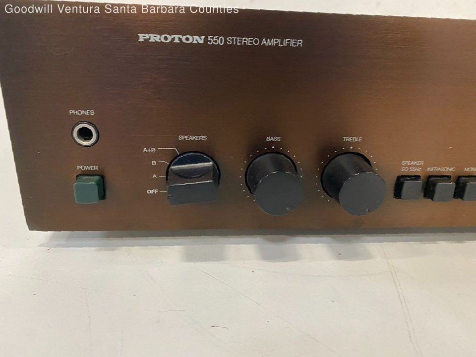 Proton 550 Stereo Amplifier | eBay