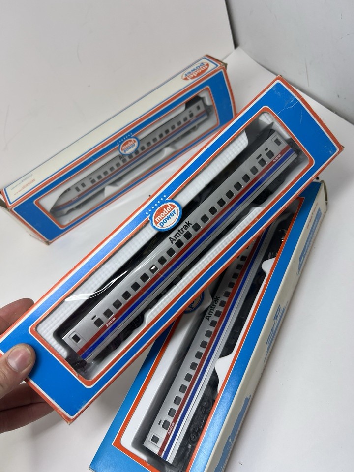 Vintage HO Scale Train Lot - Track Life Like Amtrak Locomotives ...