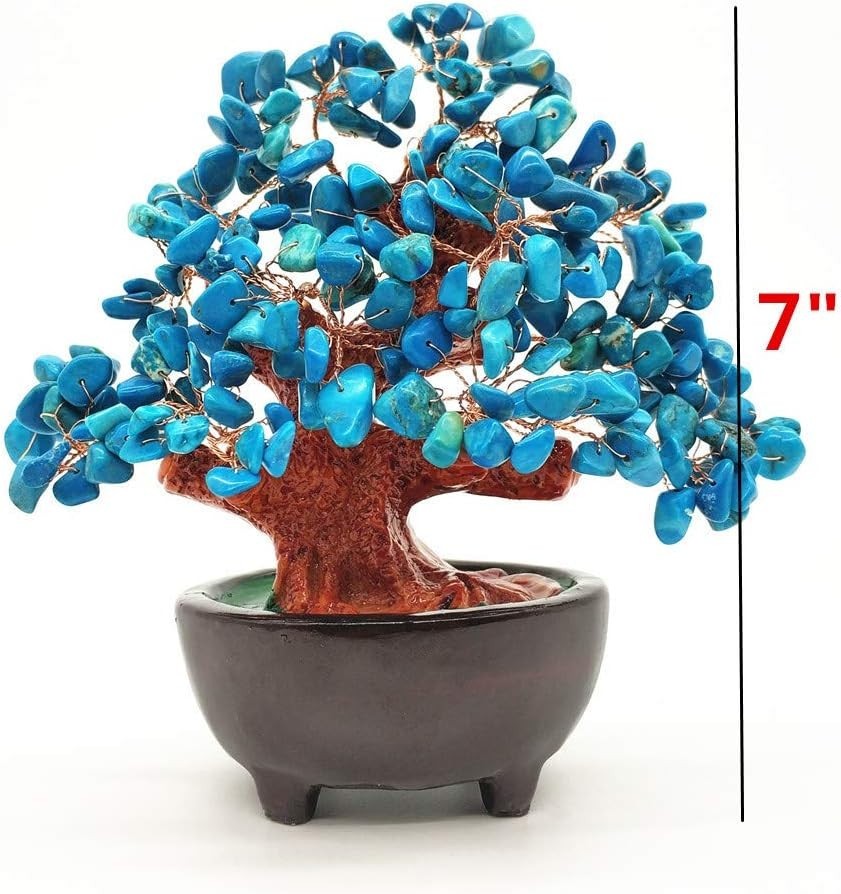 Crystal Money Tree Feng Shui Wealth Luck Decoration | eBay