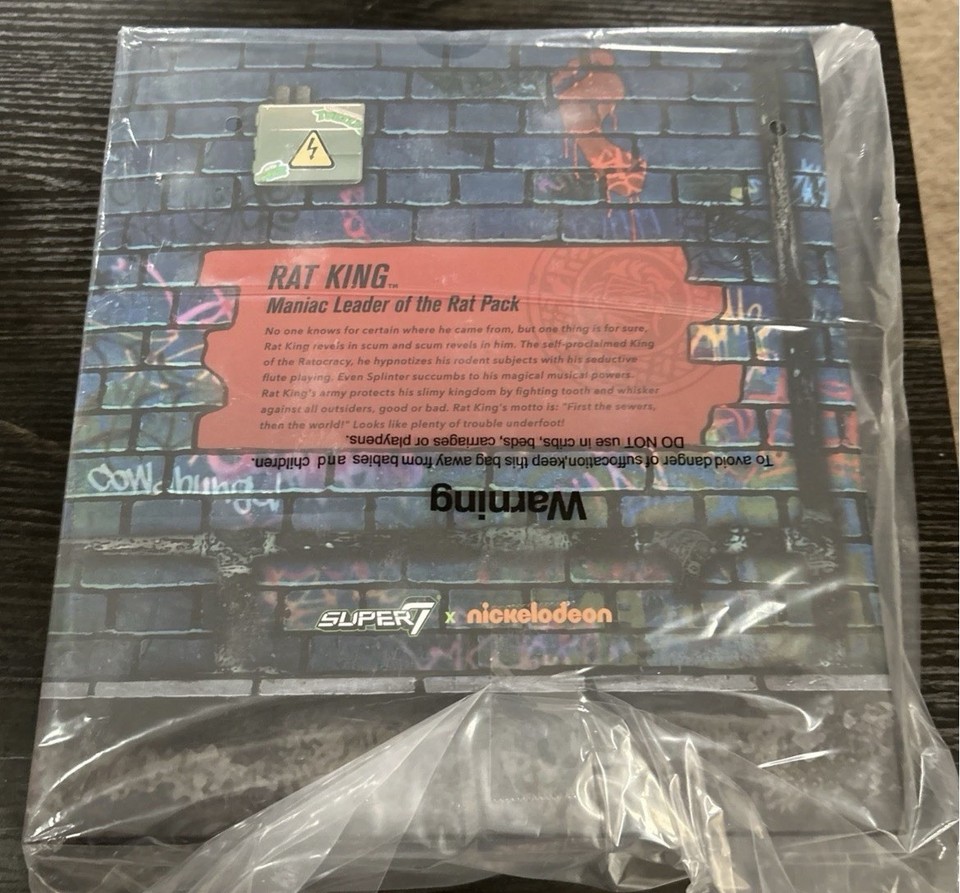 Super 7 Rat King & Playmates Rat King Re-release LOT - SHIPS SAME DAY ...