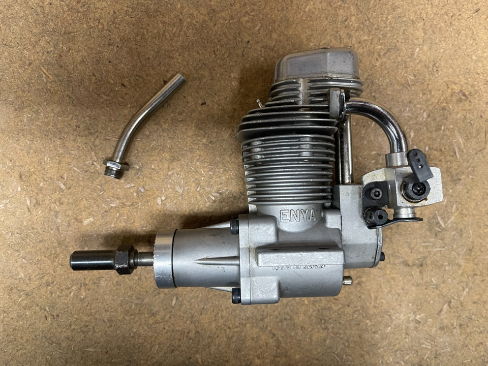 ENYA .60-4C 4-Stroke R/C Glow Model Airplane Engine And Pipe | eBay