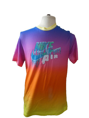 Nike Air Multicolor Graphic Tee, Men's Medium | eBay