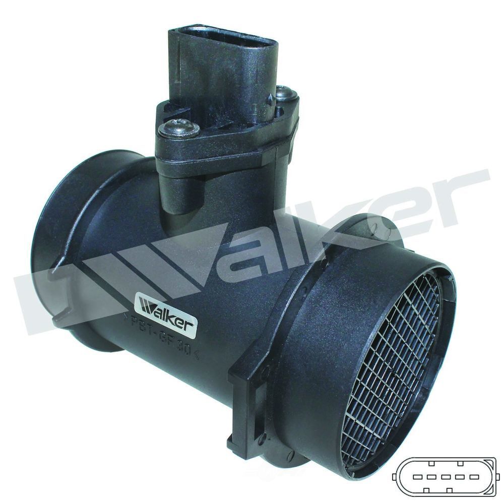 Mass Air Flow Sensor-Complete Assembly Walker Products 245-1112 for ...