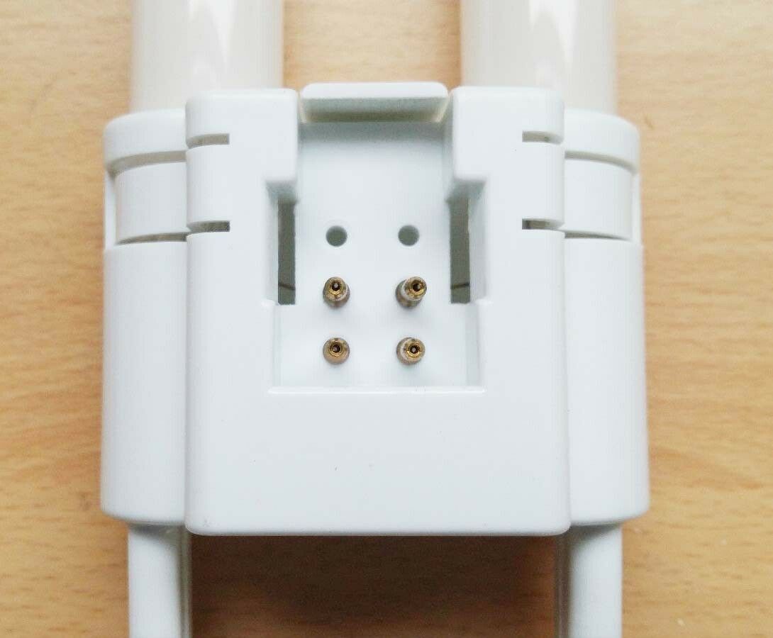 28W 2D GR10Q 4 Pin Energy Saving Fluorescent Light Bulb 3500k CFL Lamp ...