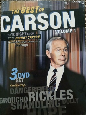 The Best Of Carson Volume 1 (DVD, 2006, 3-Disc Set) 823753305099| eBay