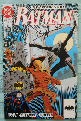 Batman 457 1st Tim Drake as Robin signed Breyfogle 1995 NM 2nd print | eBay
