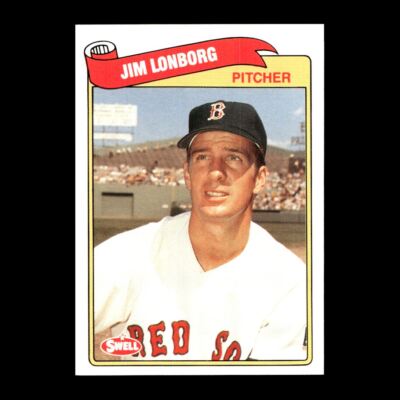 Jim Lonborg 1989 Swell Baseball Greats Boston Red Sox #48 R320A 45 | eBay