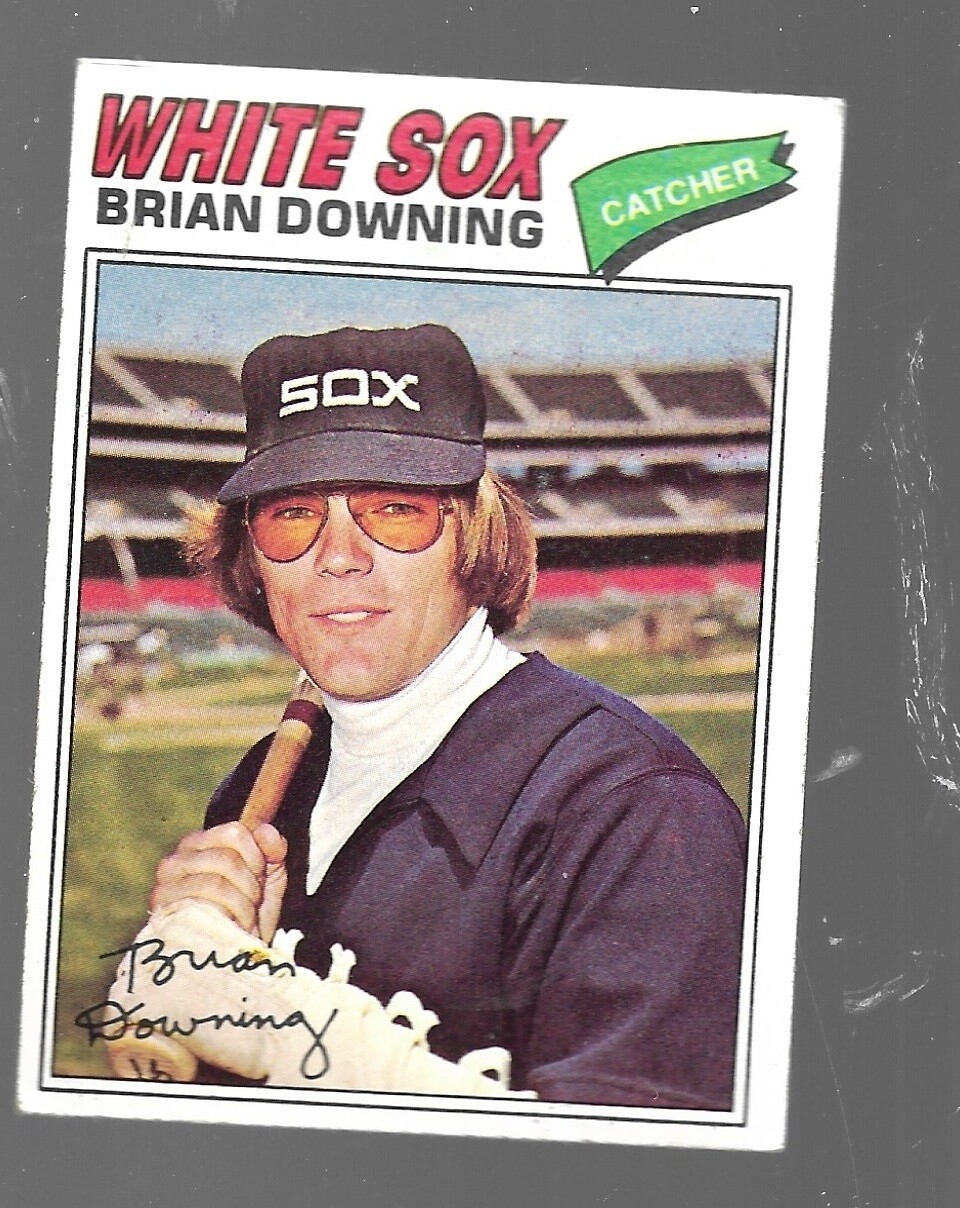 1977 Topps Brian Downing 344 Chicago White Sox Baseball Card Vintage | eBay
