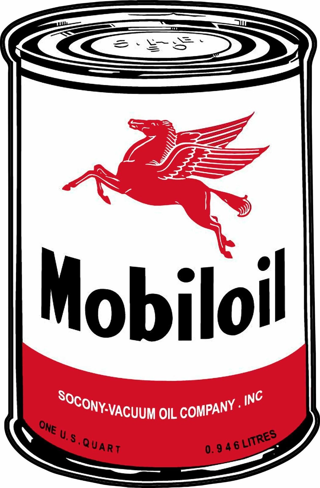 Mobiloil Oil Can Laser Cut Metal Advertising Sign 32" | eBay