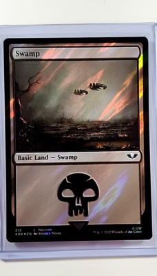 2022 MTG Magic the Gathering Warhammer 40000 40k Surge Foil #313 Swamp ...