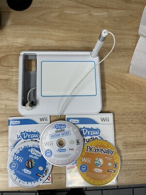 uDraw Game tablet with uDraw Studio: Instant Artist White Nintendo Wii ...