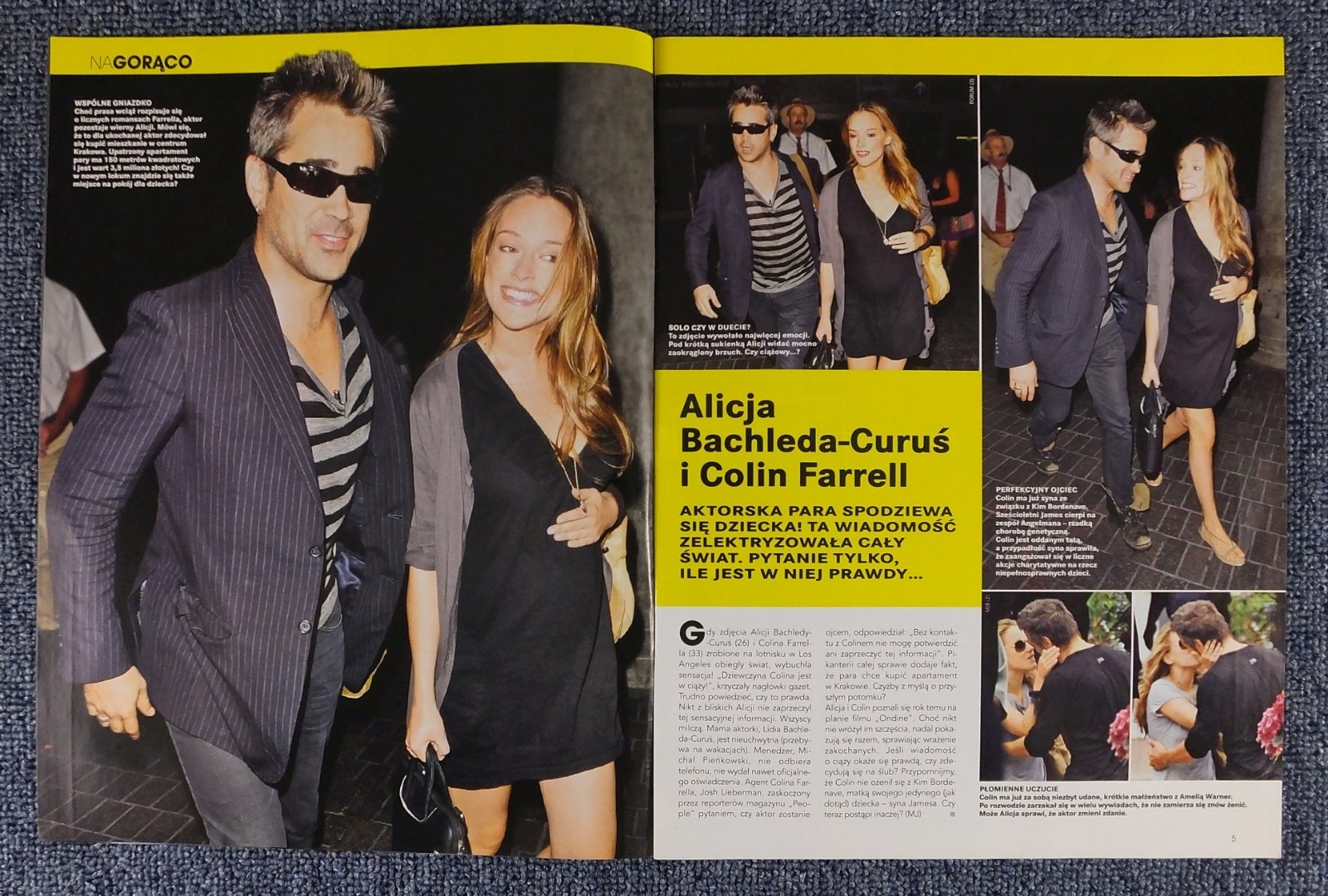 COLIN FARRELL 17/2009 Elizabeth Taylor,Demi Moore,Ashton Kutcher,George ...