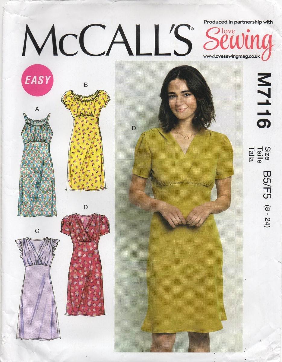 Vintage Mccalls Dress Patterns