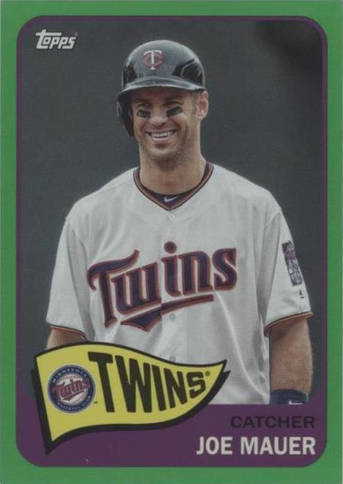 2023 Topps Archives - 1965 Topps Joe Mauer #162 Green Foil /99 for sale ...