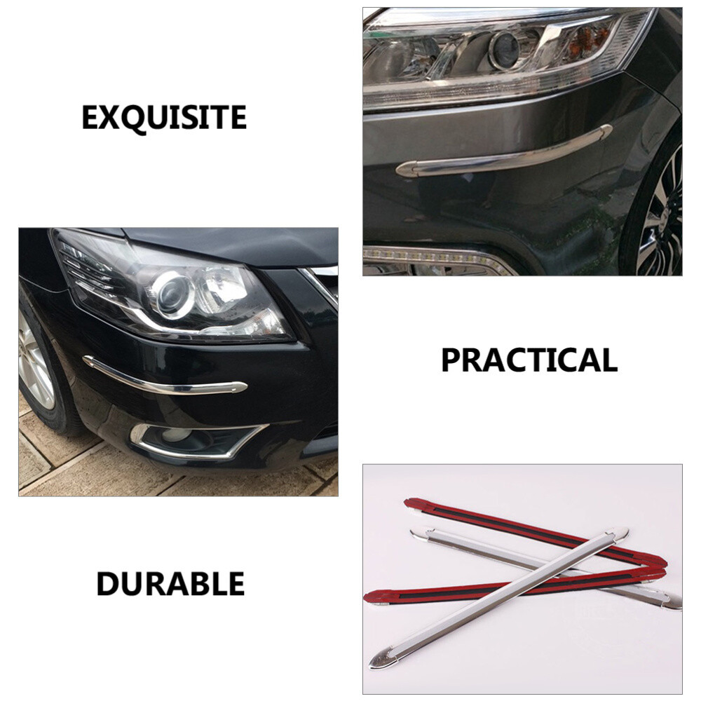 4 Pcs Body Bumpers Front Protector Anti-Collision Car Scratch ...