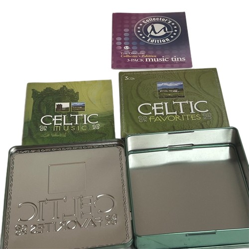 Celtic Set of 3 CD's Music Favorites In Original Tin 2006 Madacy ...