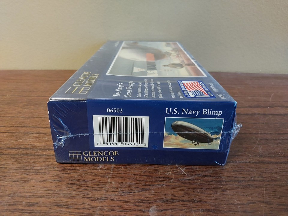 Glencoe Models 1:330 U.S. Navy Blimp Kit 06502 ~ Factory Sealed ~ New ...